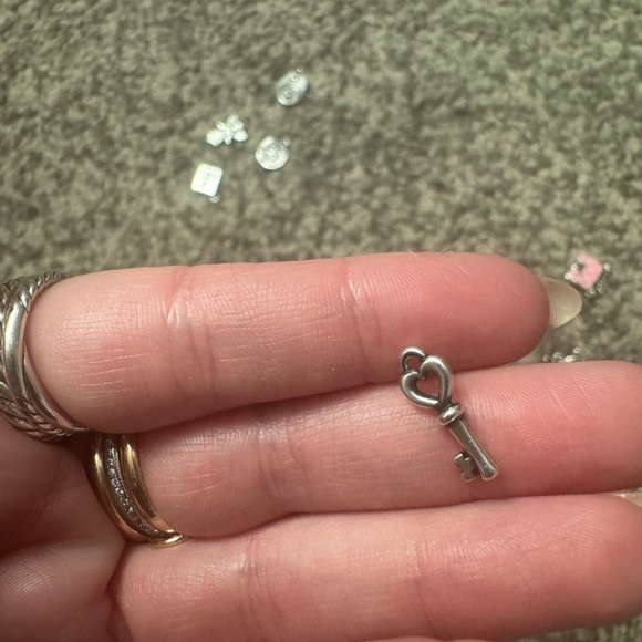 James Avery | Jewelry | James Avery Heart Key Charm | Poshmark